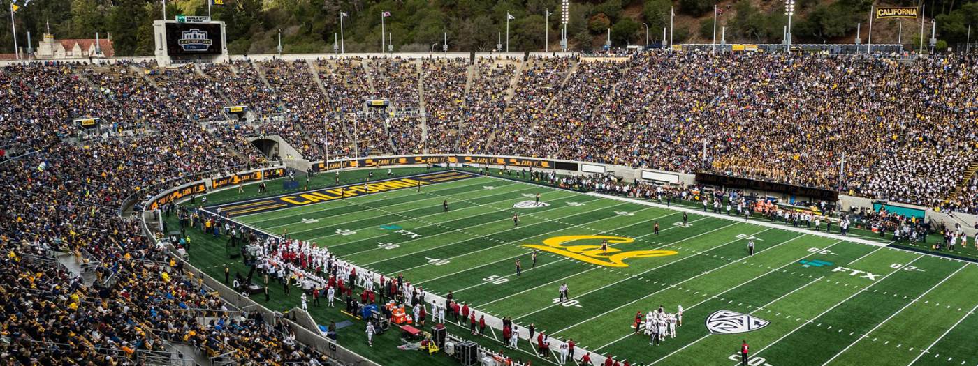 The California Memorial Stadium in Berkeley, CA